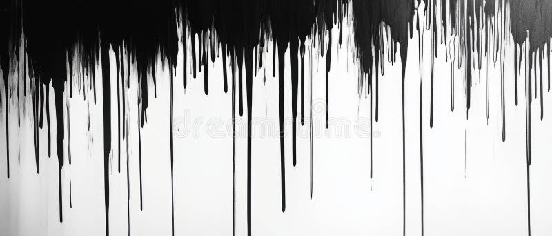 Intricate Patterns of Dripping Ink Create Dynamic Texture and Depth in ...