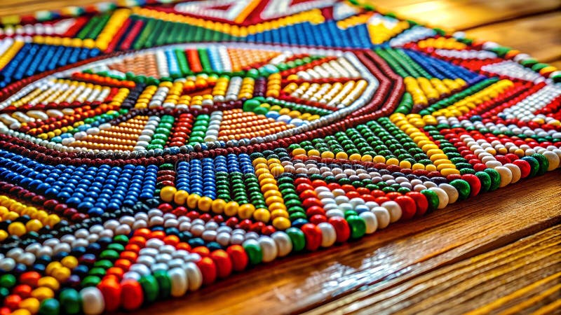 Intricate Patterns of Heritage: a Kenyan Beadwork Tradition Generative ...