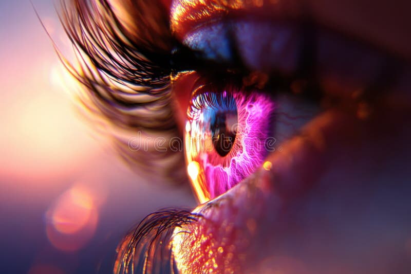 Intricate Patterns of a Human Iris Revealed in Stunning Close Up Detail ...