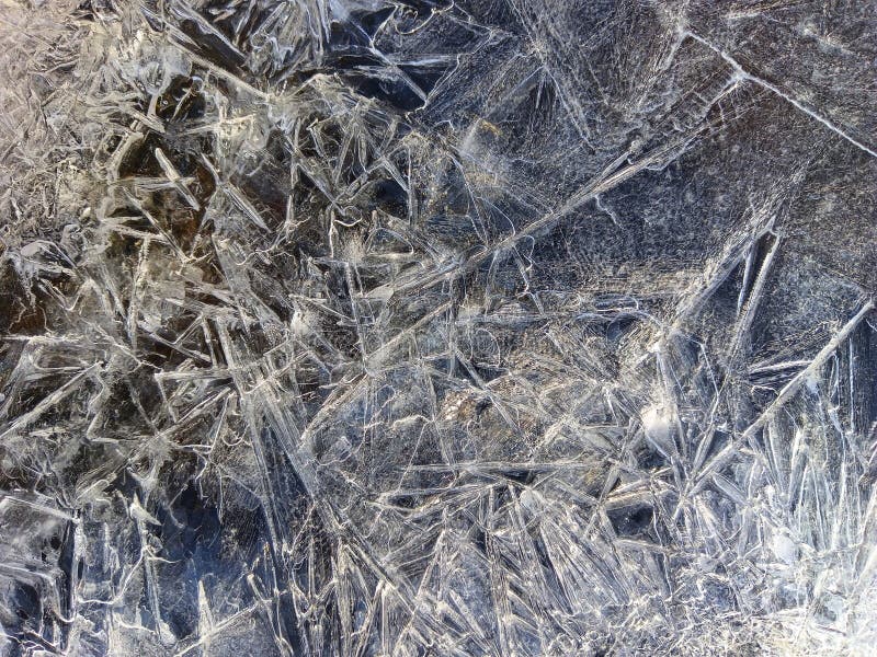 Ice on the River. Abstract Nature. Background Nature. Stock Photo ...