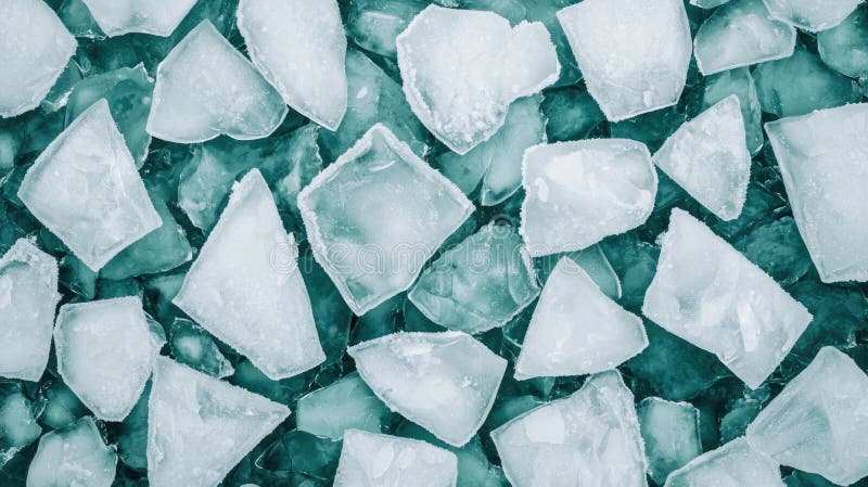 Intricate Patterns of Ice Cracks Create a Captivating Abstract Art ...