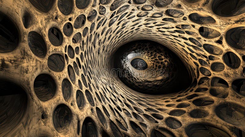 Intricate Patterns in Organic Design Stock Photo - Image of structure ...