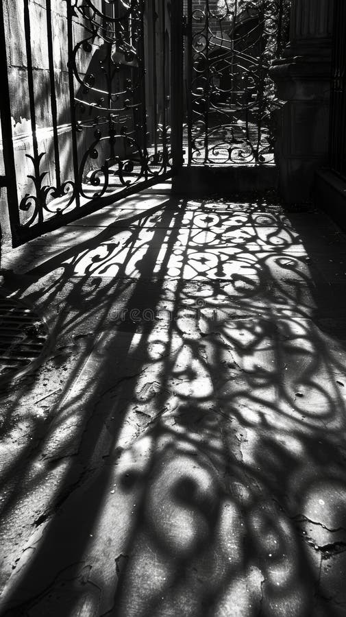 The Intricate Patterns of Shadows Create a Sense of Depth and Texture ...