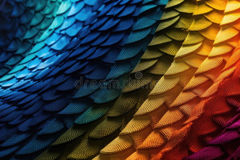 Beauty of Abstract Forms and Textures. Generative AI Stock Illustration ...