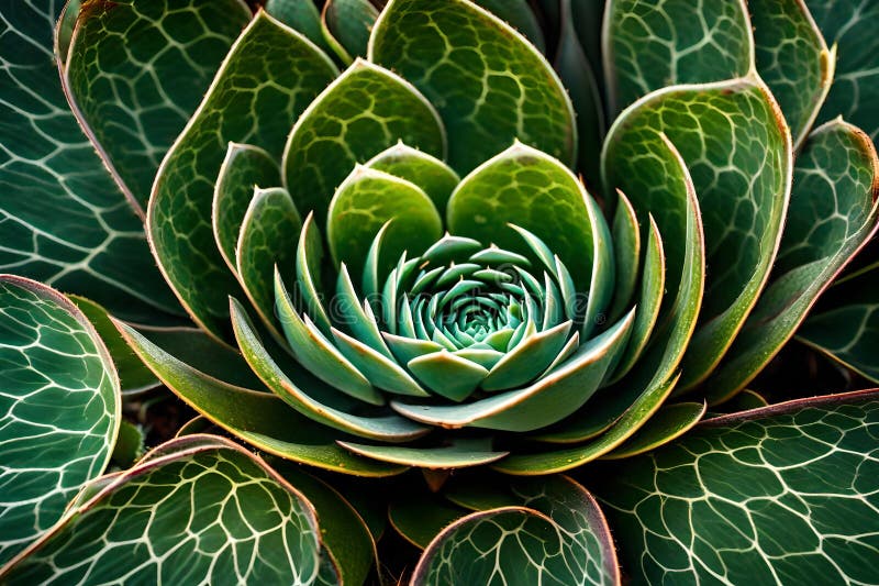 The Intricate Patterns of a Succulent S Leaves, Each One a Work of Art ...