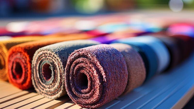 The Intricate Patterns and Textures of a Persian Rug, with Intricate ...