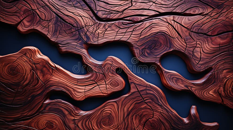 The Intricate Patterns and Textures of a Tree Bark, Each Knot and Ridge ...