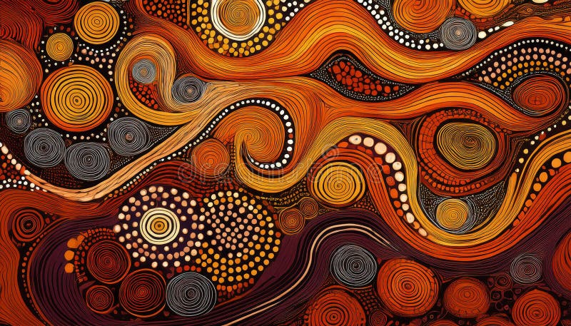 Intricate Patterns and Vibrant Colors Showcase Traditional Aboriginal ...