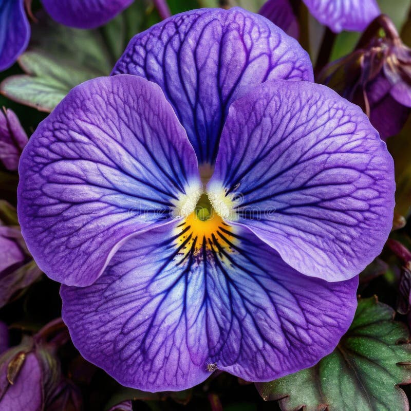 Violet Petal Patterns stock illustration. Illustration of botanical ...