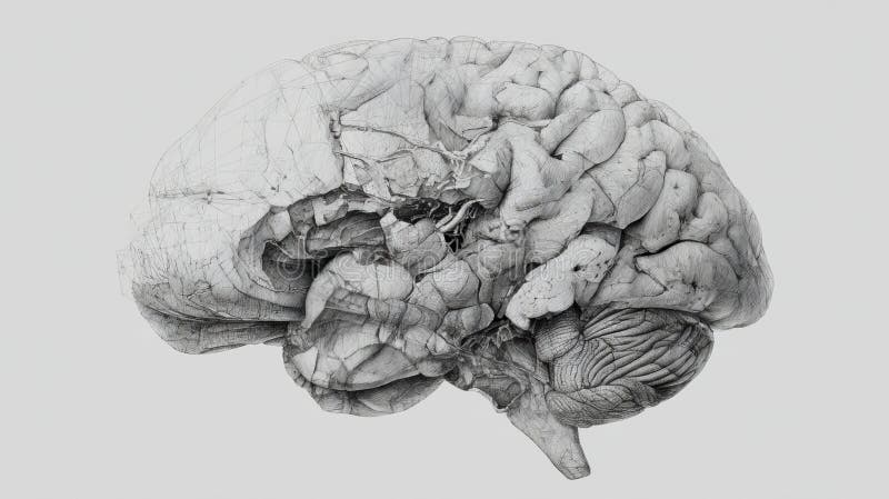 Intricate Brain Sketch Stock Photos - Free & Royalty-Free Stock Photos ...