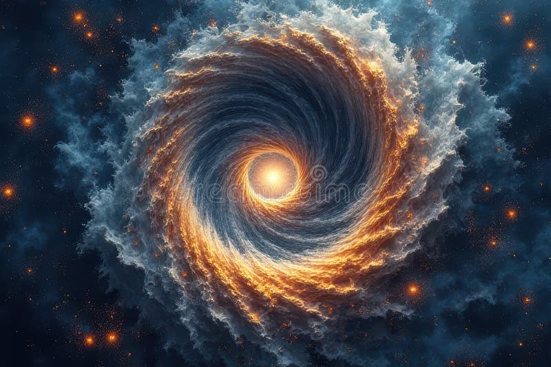 The Paradox of Endless Infinity Stock Illustration - Illustration of ...