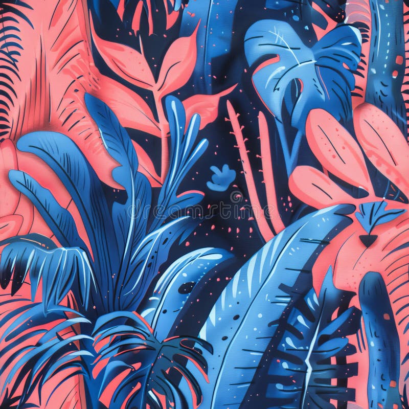 Intricate Plant Patterns Forming Complex Compositions with Vibrant ...