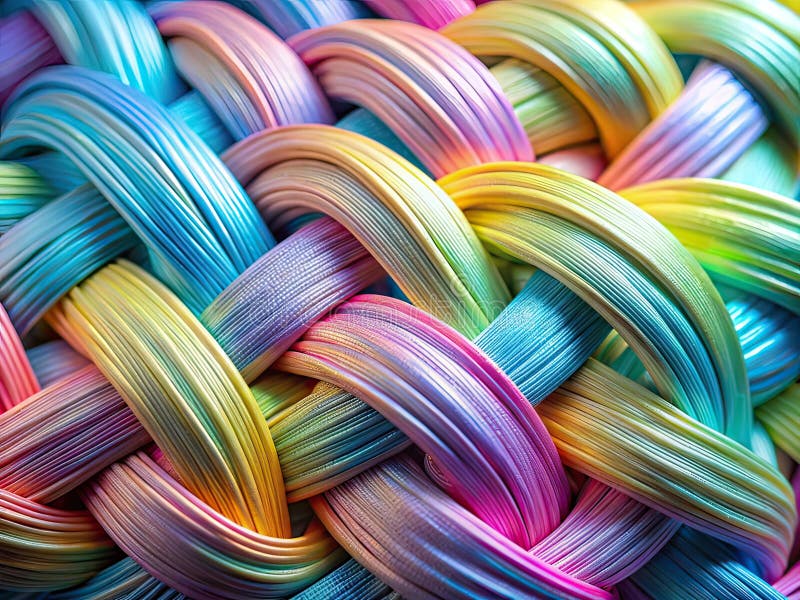 Intricate Polymer Braids a Long Exposure Exploration of Material ...