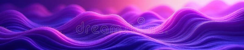 Intricate Purple Abstract Wave Pattern, Ethereal Seamless Design ...
