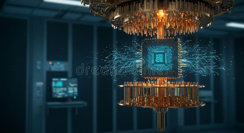 Quantum Processing Unit Stock Illustrations – 1,315 Quantum Processing ...