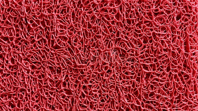 Intricate Red Vinyl Loop Mat Texture Stock Image - Image of decor, pattern: 398529311
