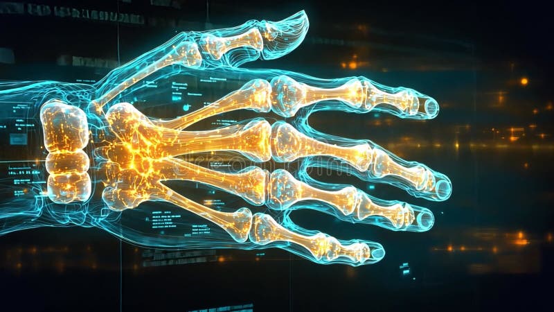 Advanced Visualization of Human Hand Anatomy with Digital Overlays in ...
