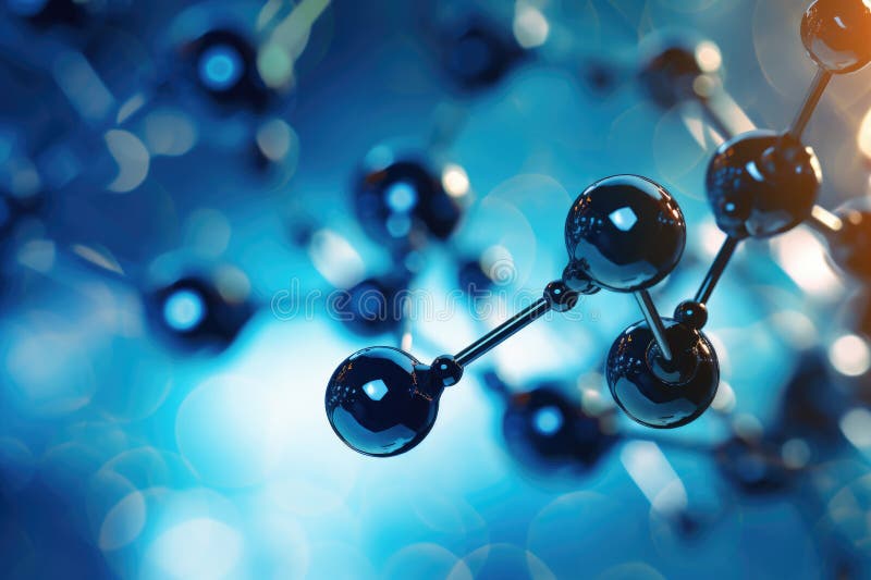 An Intricate Representation of a Molecular Network Composed of Numerous ...