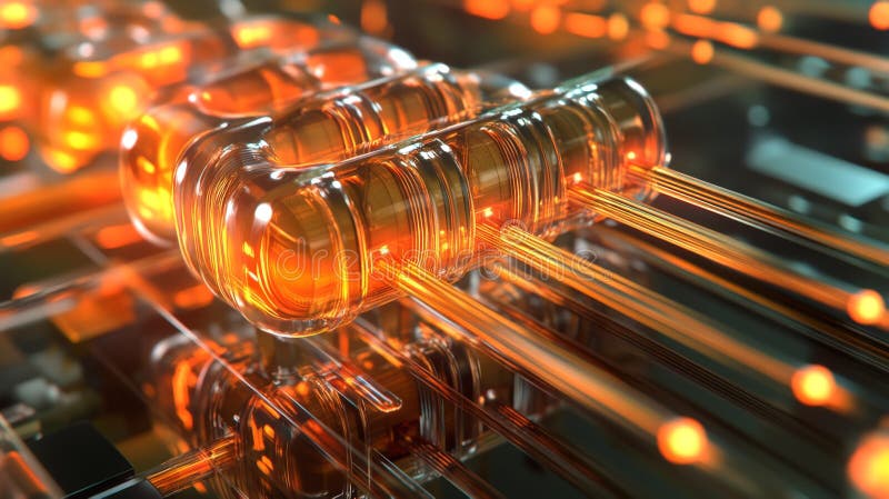 Intricate Resistor Network in Automated Robotic System Technology Stock ...