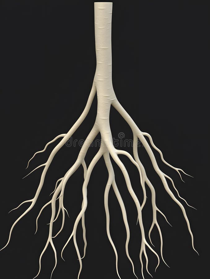 Intricate Roots Displayed Dark Background Stock Photos - Free & Royalty ...