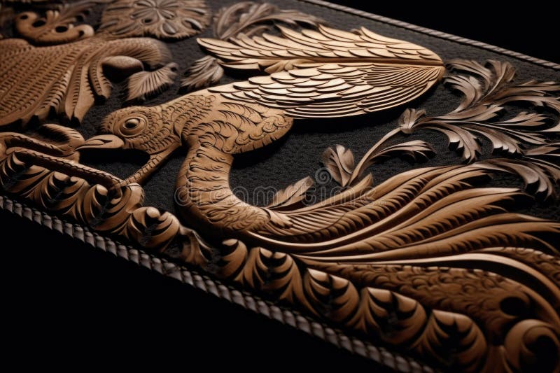 Intricate Saddle Embossing Patterns Stock Image - Image of horseback ...