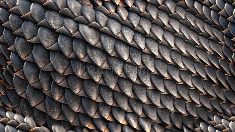 Intricate Scaled Texture Design Capturing Light Shadows Patterns Detail ...