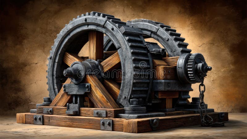 Intricate Schematic of a Mechanical Pipe Organ in Da Vinci Codex Style ...