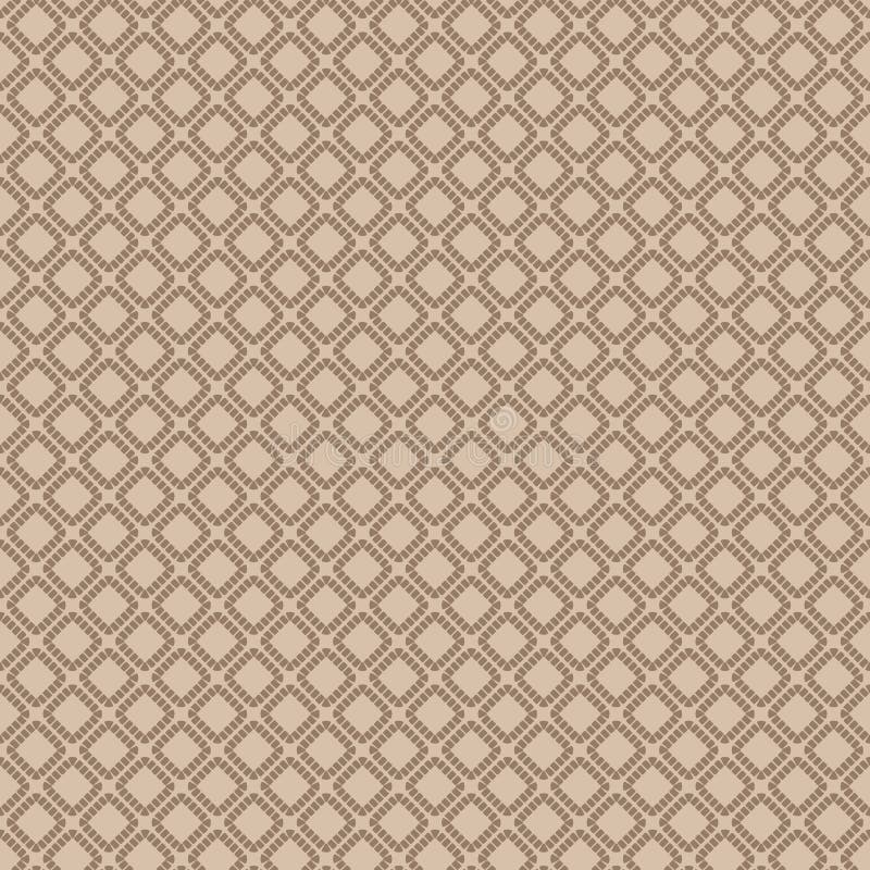 Intricate Seamless Geometric Pattern Stock Illustration - Illustration ...