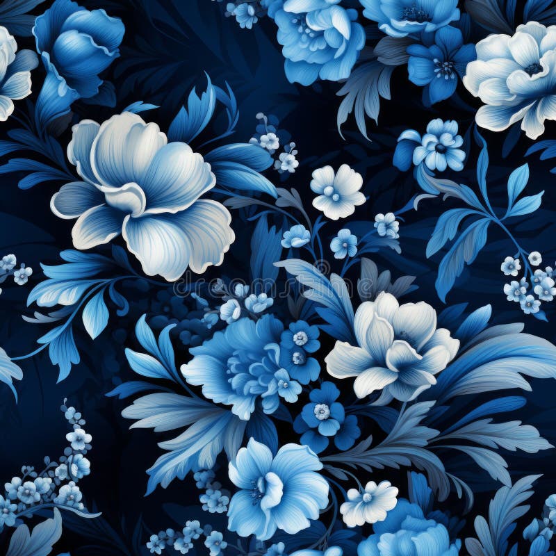 Intricate Seamless Pattern of Victorian Wallpaper Textures, Perfect for ...