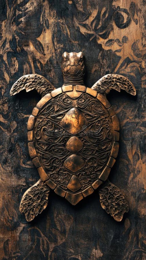 Intricate Shell Patterns on a Free Turtle Texture Download. Nature ...