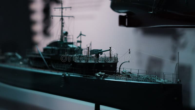 Intricate Ship Models in Maritime Museum, Showcasing Naval ...