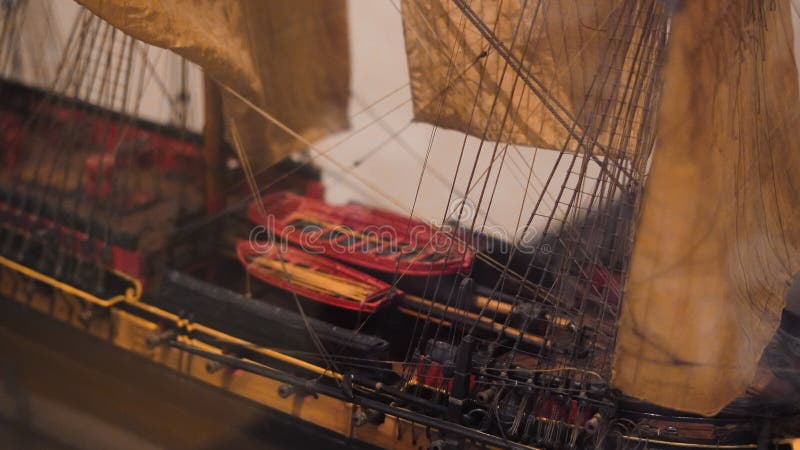 Intricate Ship Models in Maritime Museum, Showcasing Naval ...