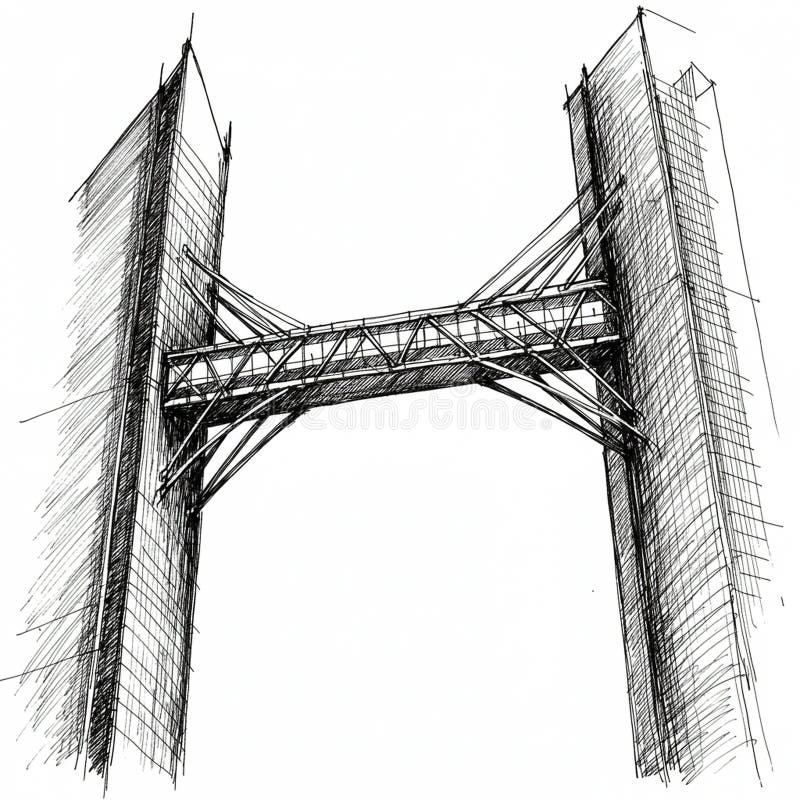 Sketch of a Futuristic Sports Car Stock Illustration - Illustration of ...