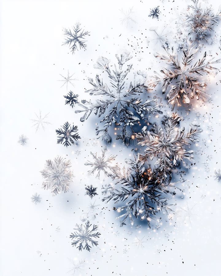 Intricate Snowflake, Captured in Stunning Detail. the Intricate ...
