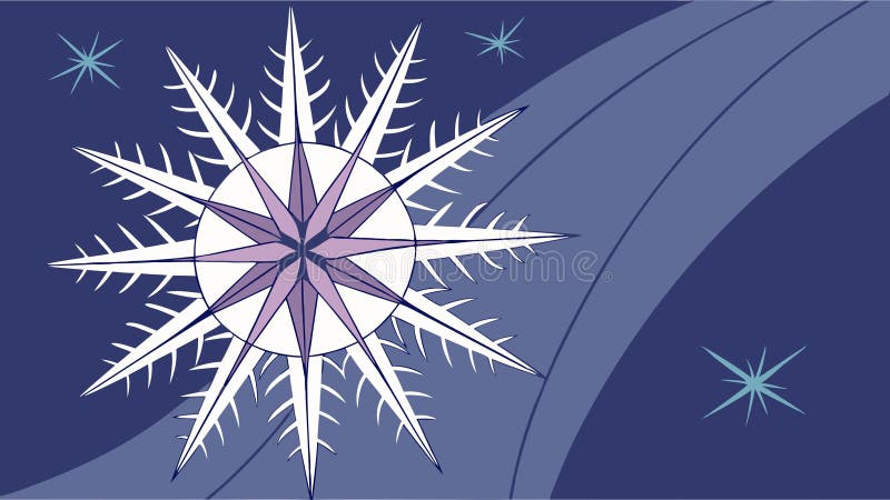 Intricate Snowflake Design Element Vector Design Generative AI Stock ...