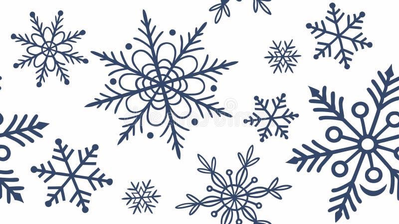 Intricate Snowflake Pattern, Vector Design Generative AI Stock Vector ...