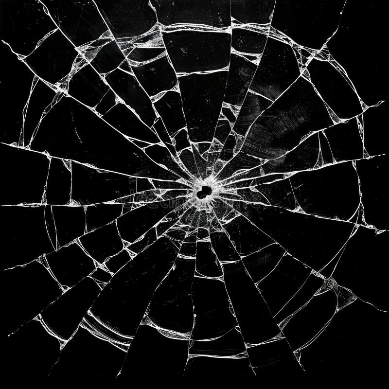 Intricate Spider Web Texture Radial Design Dark Background Stock Photos ...