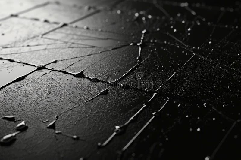 Intricate Spider Web Texture, Fine Symmetrical Patterns with Morning ...