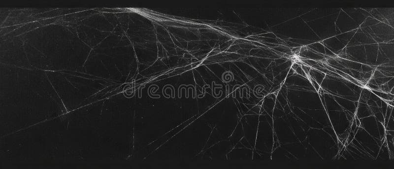 Intricate Spider Web Texture Overlay Against a Dark Background Creates ...