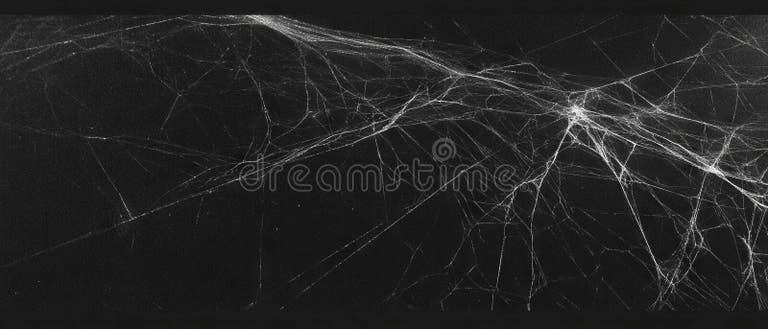 Intricate Spider Web Texture Overlay Against a Dark Background Creates ...
