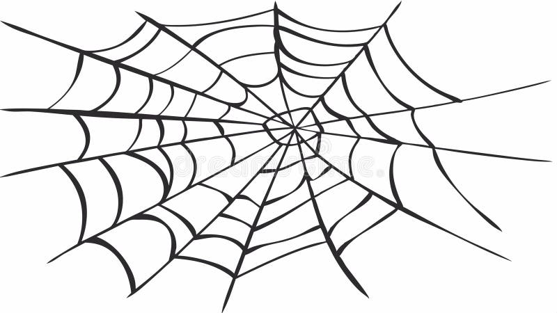 Intricate Spiderweb Vector Illustration, Symbol of Nature ...