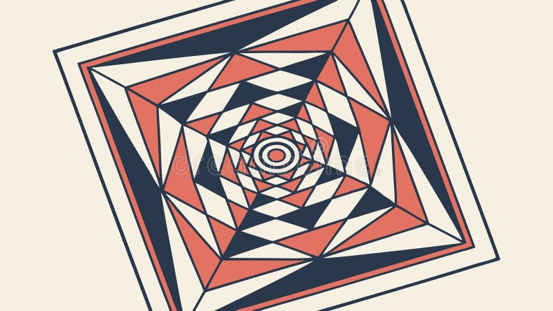 Intricate Square Geometric Pattern, Abstract Art, Modern Design ...