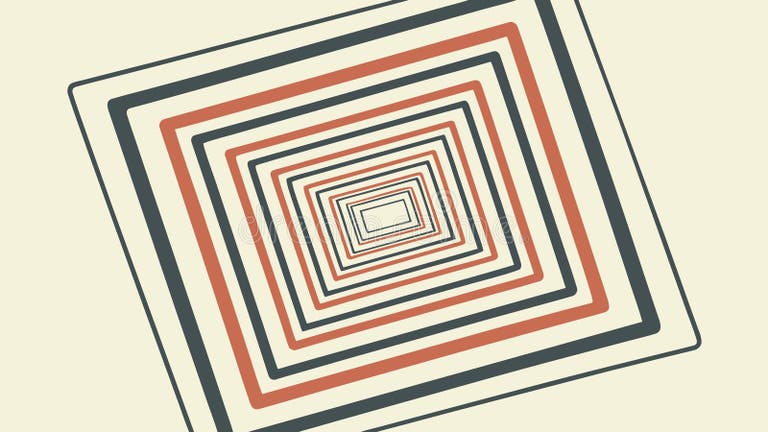 Intricate Square Vortex Pattern Vector for Op Art & Visual Effects ...