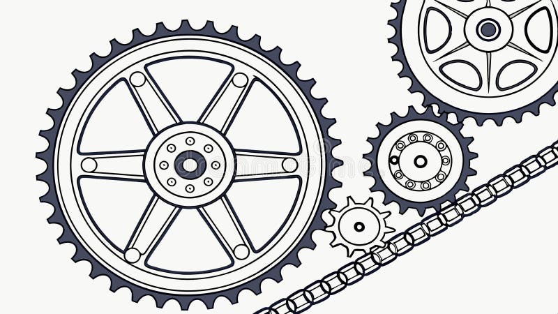 Intricate Steampunk Gears with Mechanical Vintage Design Vector Design ...