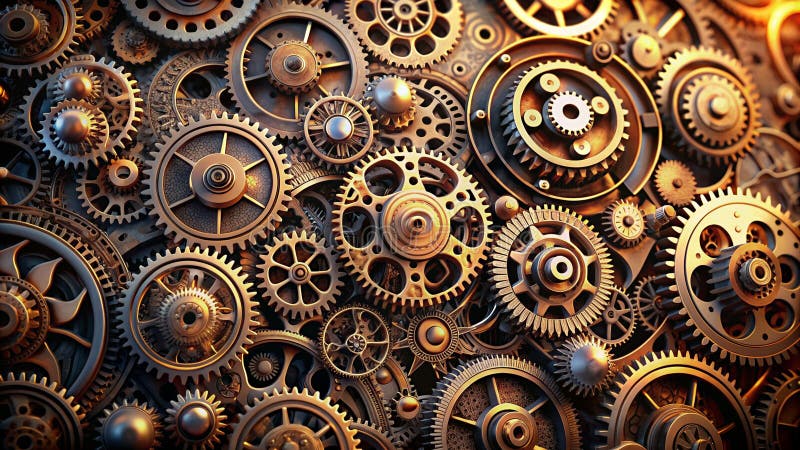 Steampunk Cogs Gears Stock Illustrations – 2,523 Steampunk Cogs Gears ...