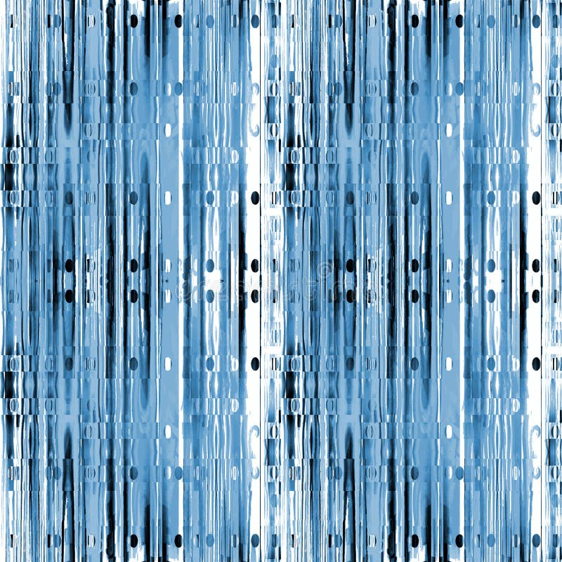 Intricate Stripes Pattern with Ellipses Blue Gray White Black ...