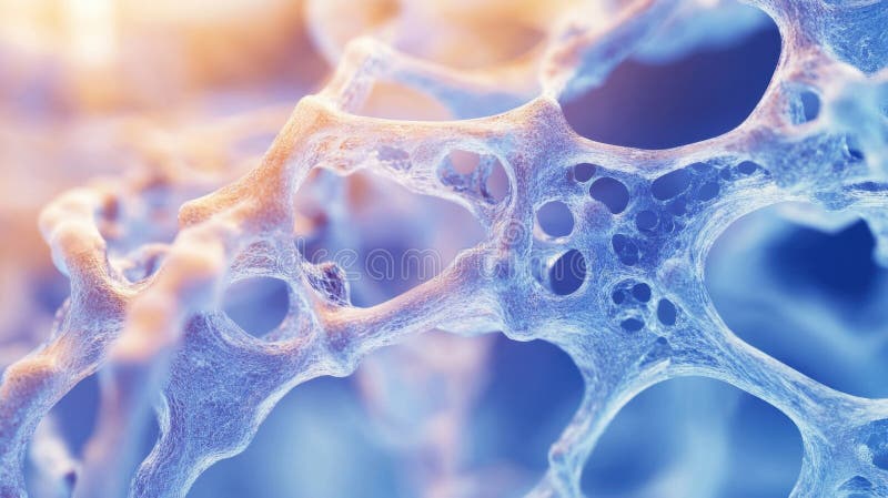 Intricate Structure of Cellular Network in Science Stock Photo - Image ...