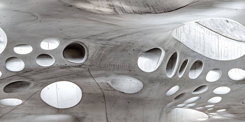 Intricate Structure with Circular Openings and Seamless Design in ...