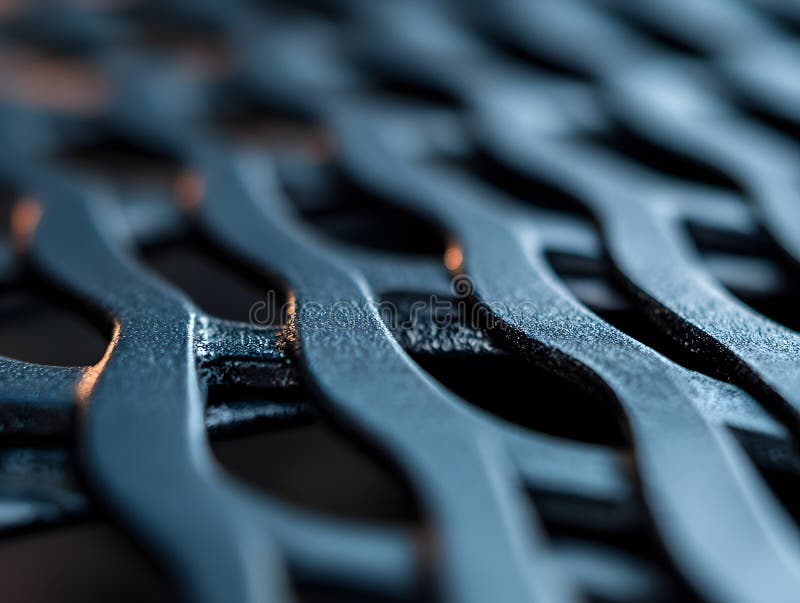 "Metal Mesh Structure: a Geometric Pattern of Strength and Precision ...