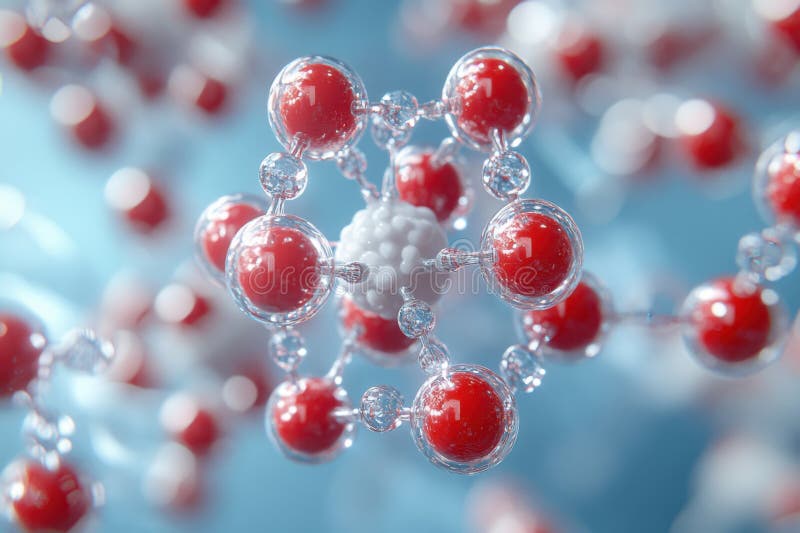 Intricate Superstring Theory Conceptual Art with Molecular Structures ...